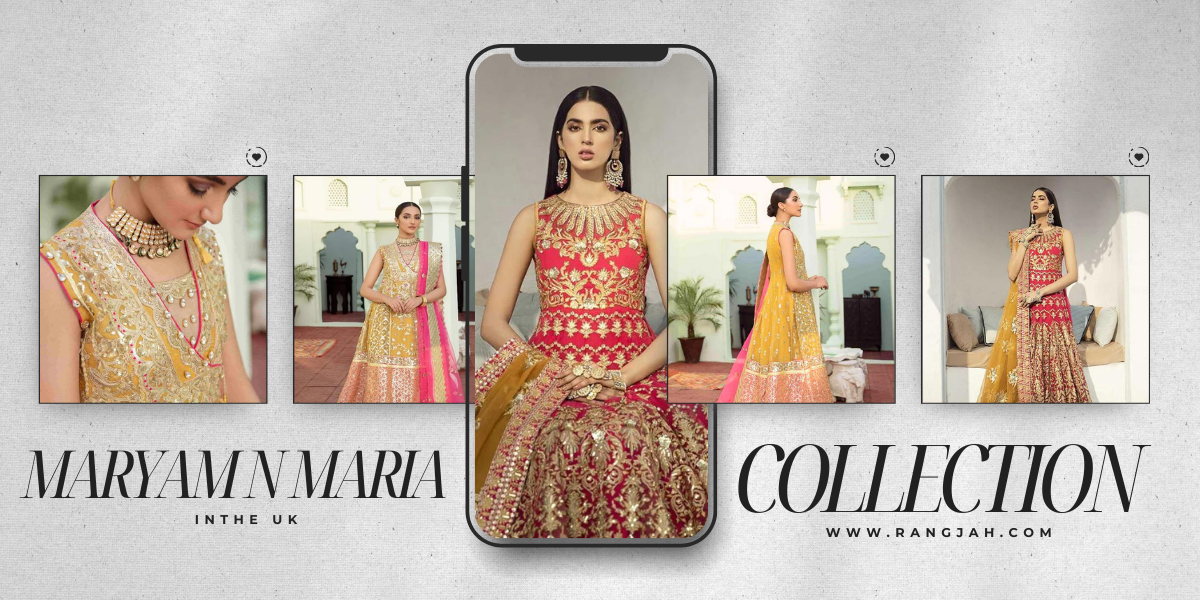 Shop Stunning Bridal Dresses from the Maryam n Maria Collection in the ...